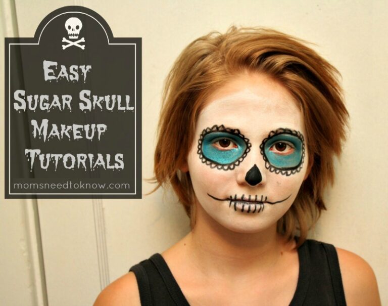 Sugar Skull Makeup Tutorial | Moms Need To Know