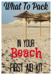 What To Pack In Your Beach First Aid Kit | Moms Need To Know
