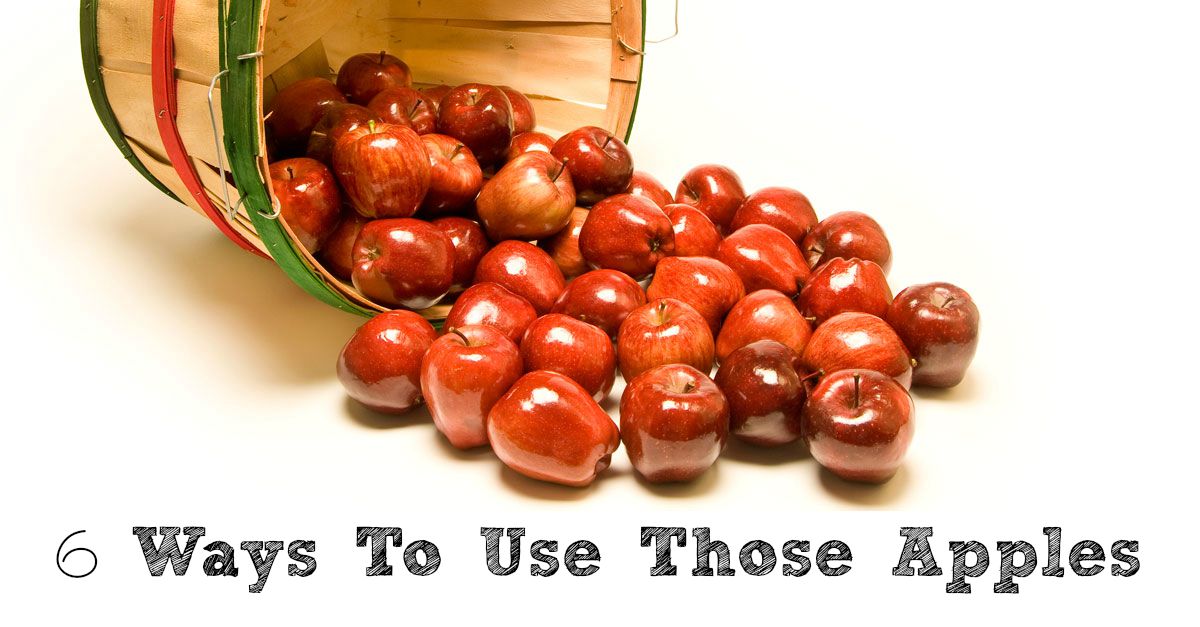 6 Ways To Use Those Apples fb | Moms Need To Know