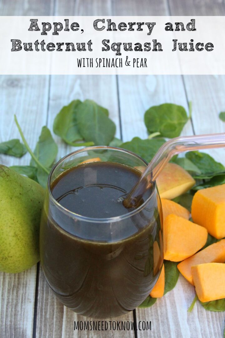 Apple, Squash and Cherry Juice | With Added Spinach and Sweetened With ...