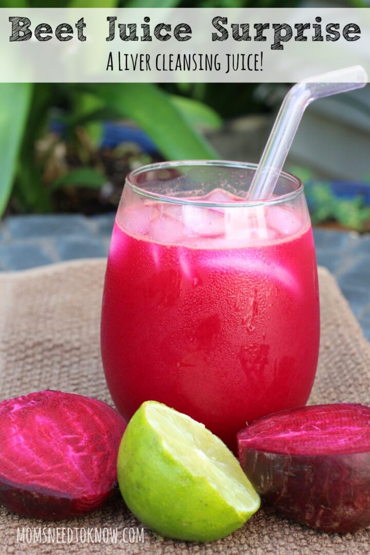 Beet Juice Surprise | Liver Cleansing Juice! | Moms Need To Know