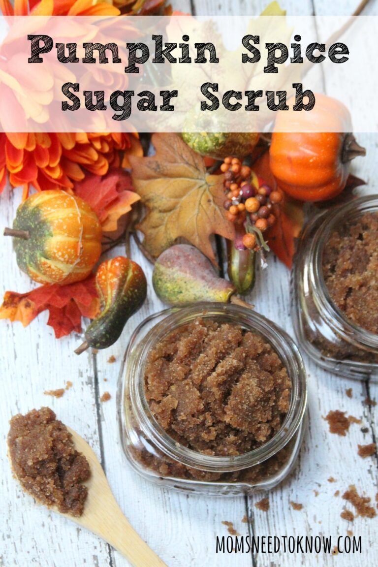 Homemade Pumpkin Sugar Scrub | Moms Need To Know