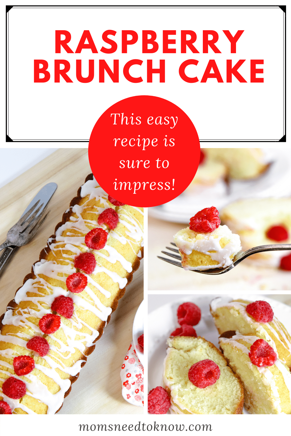 Easy Raspberry Breakfast Cake Recipe | Moms Need To Know