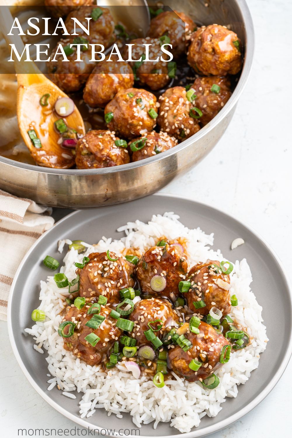 Easy Asian Meatballs with Sauce | Moms Need To Know